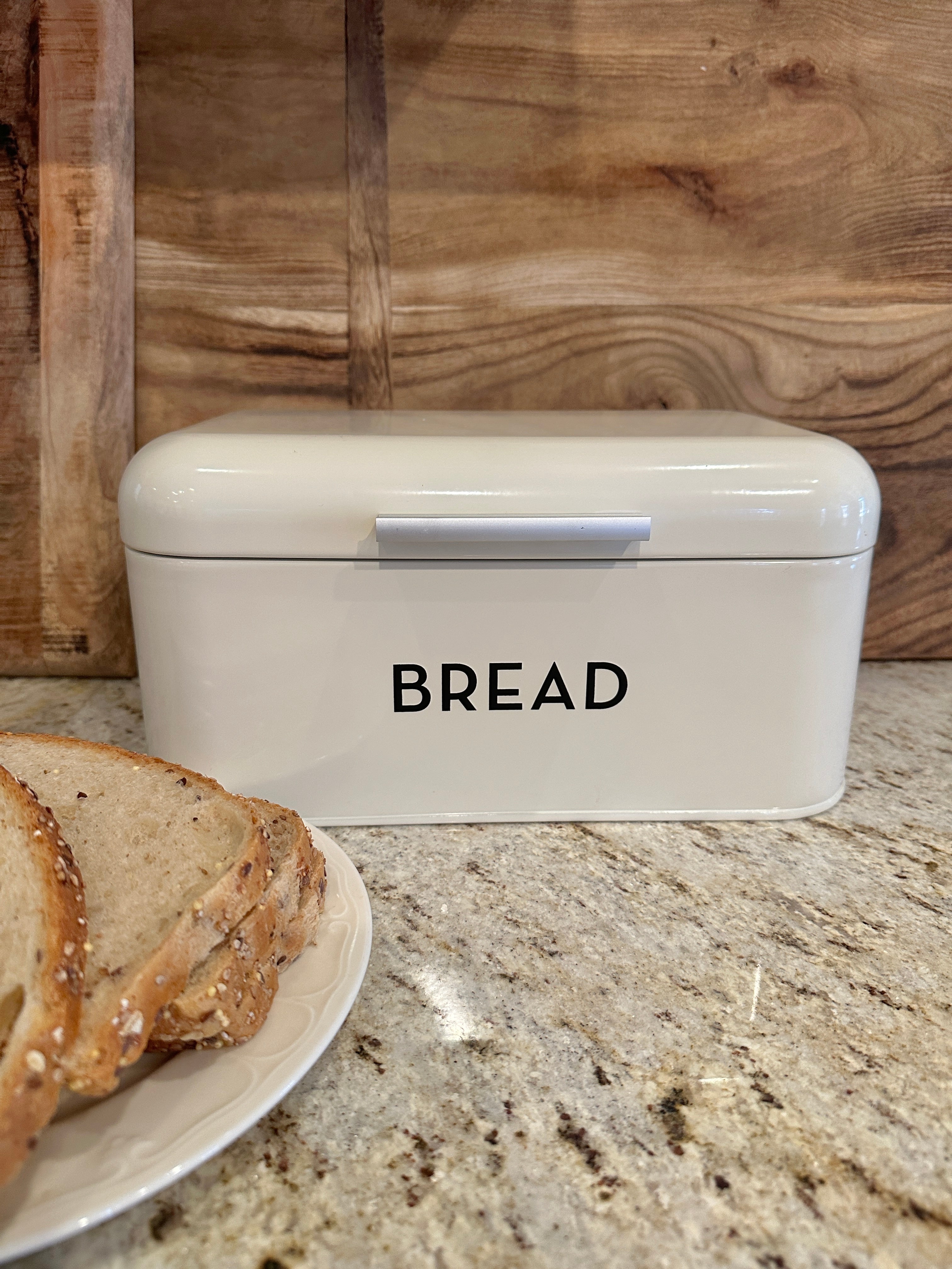 Ivory Small Bread Bin – Alabaster Nest